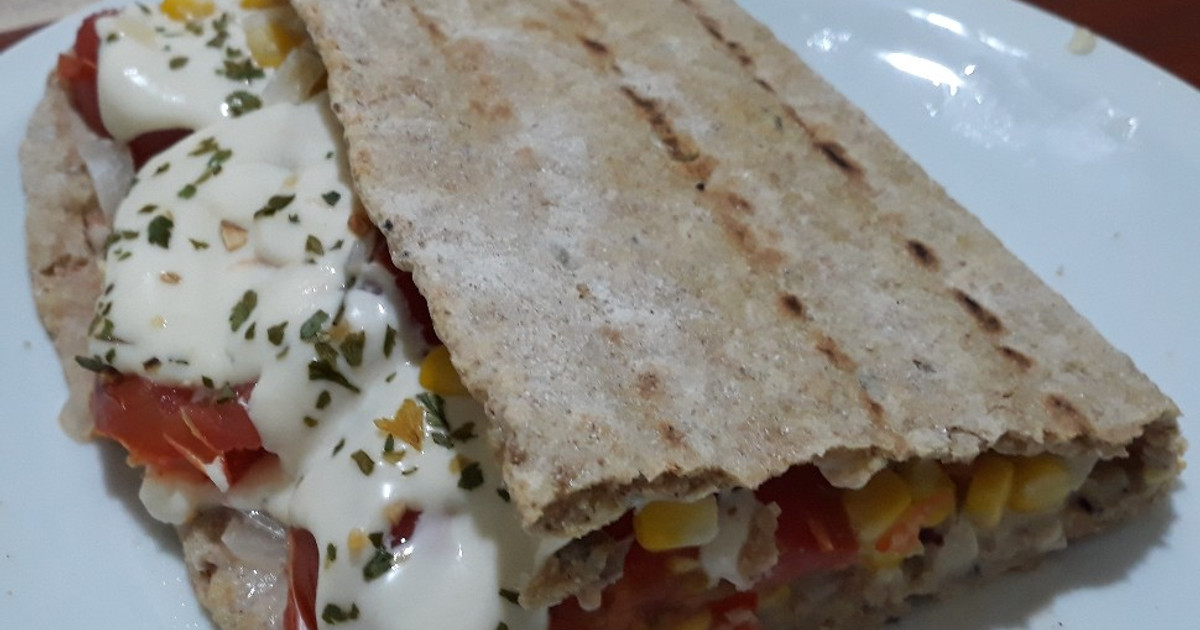 Fajita Integral Saludable Bomba Receta de Flor Torrese- Cookpad