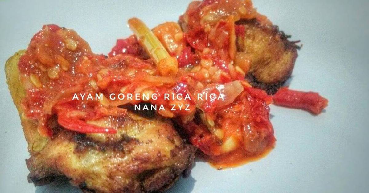 Resep Ayam goreng rica rica oleh Nana Zhang - Cookpad
