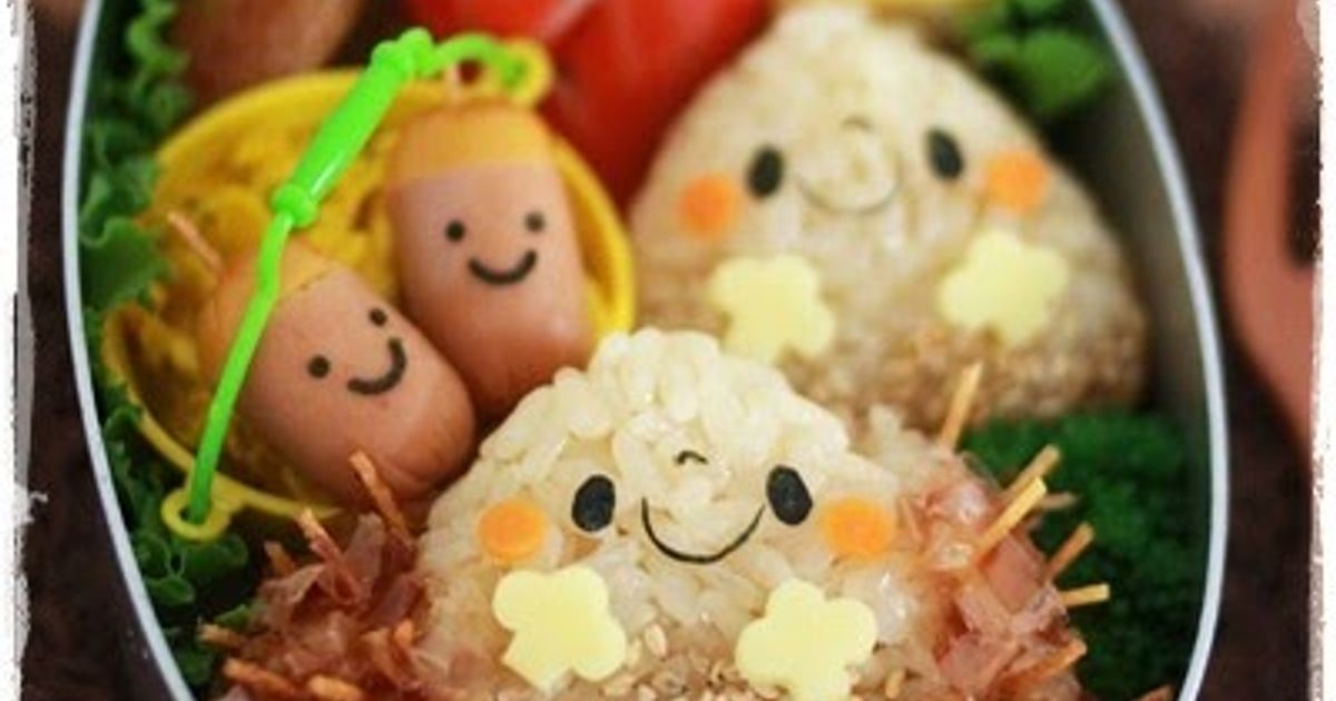 Fall Bento With Mr. Chestnut And Friends Recipe by cookpad.japan