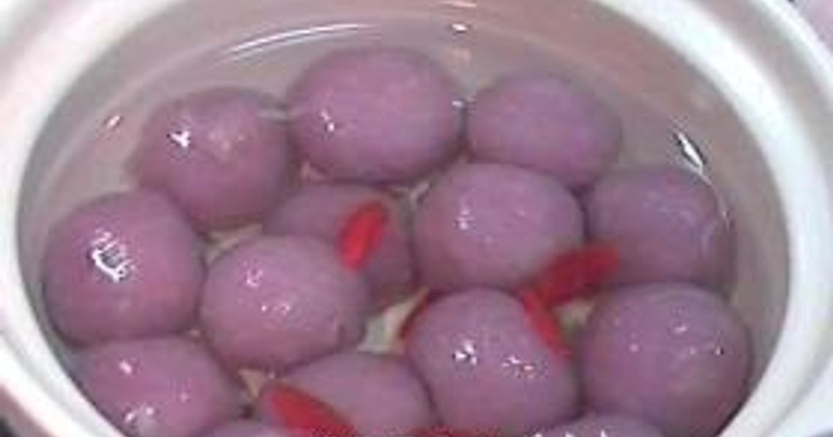 Taro Dessert (Taro Balls + Sweet Syrup) Recipe By Cookpad.Japan