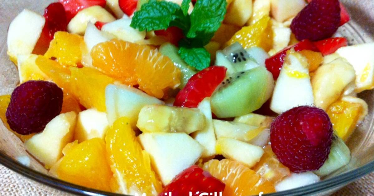 Macedonia de fruta Receta de Maribel.Cillerosf- Cookpad