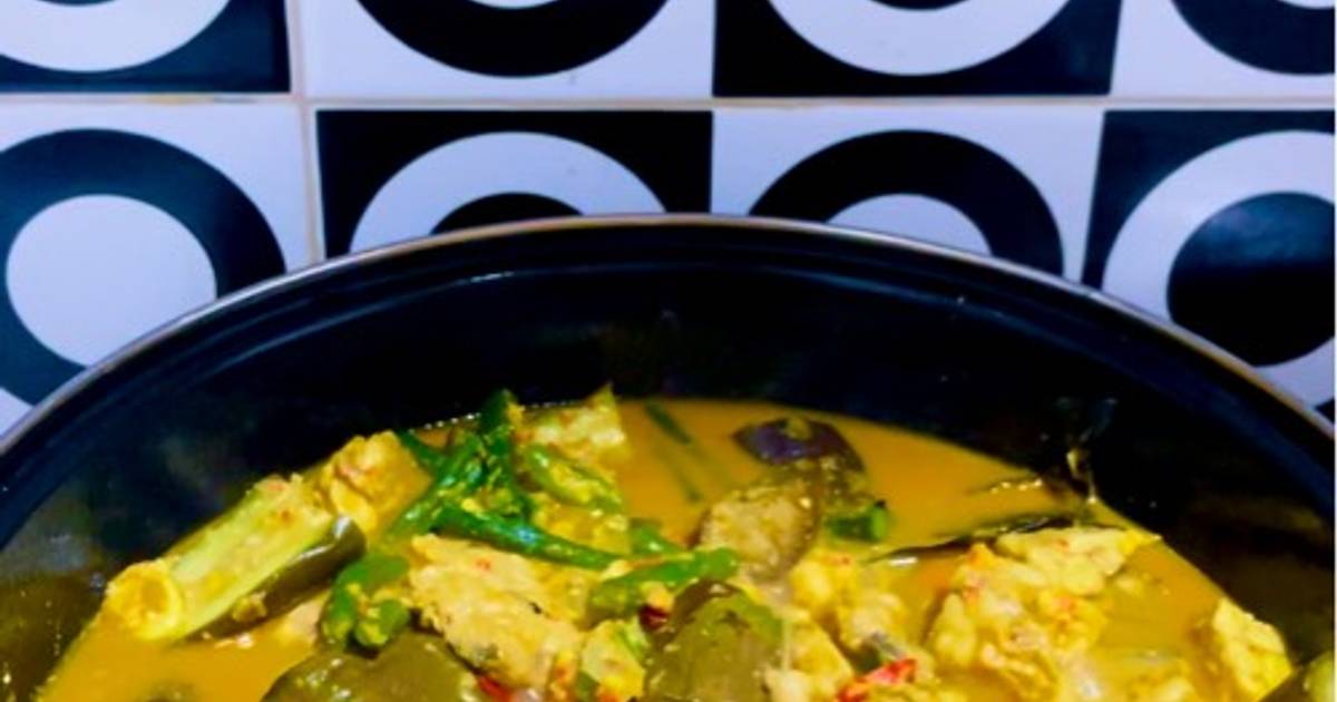 Resep Terong tempe kuah kuning oleh ghita sisva - Cookpad