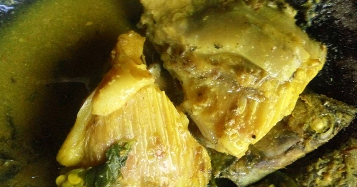 Resep Buntut ikan marlin/jangilus bumbu kuning ala ala RM Padang oleh ...