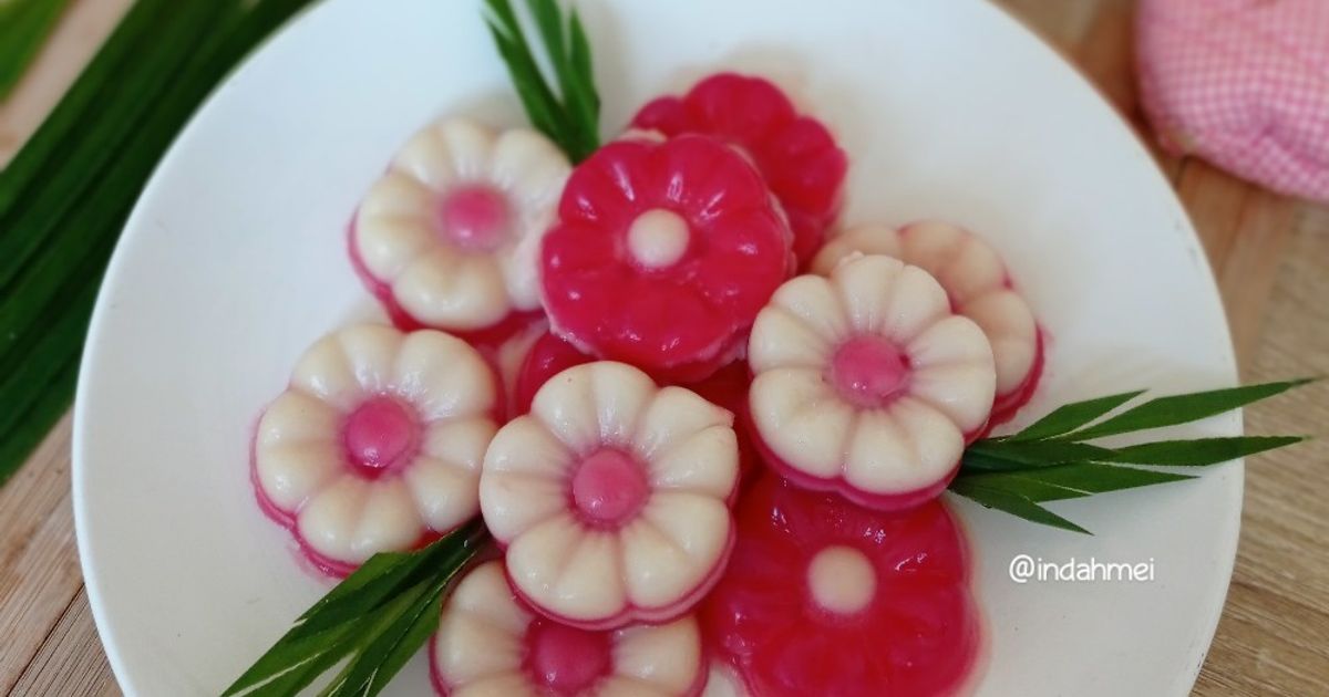 Resep Lapis Hunkwe Merah Putih oleh Indah Mei - Cookpad