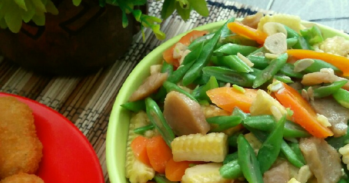 Resep Oseng Buncis Wortel Putren Baso oleh D'Sizta - Cookpad