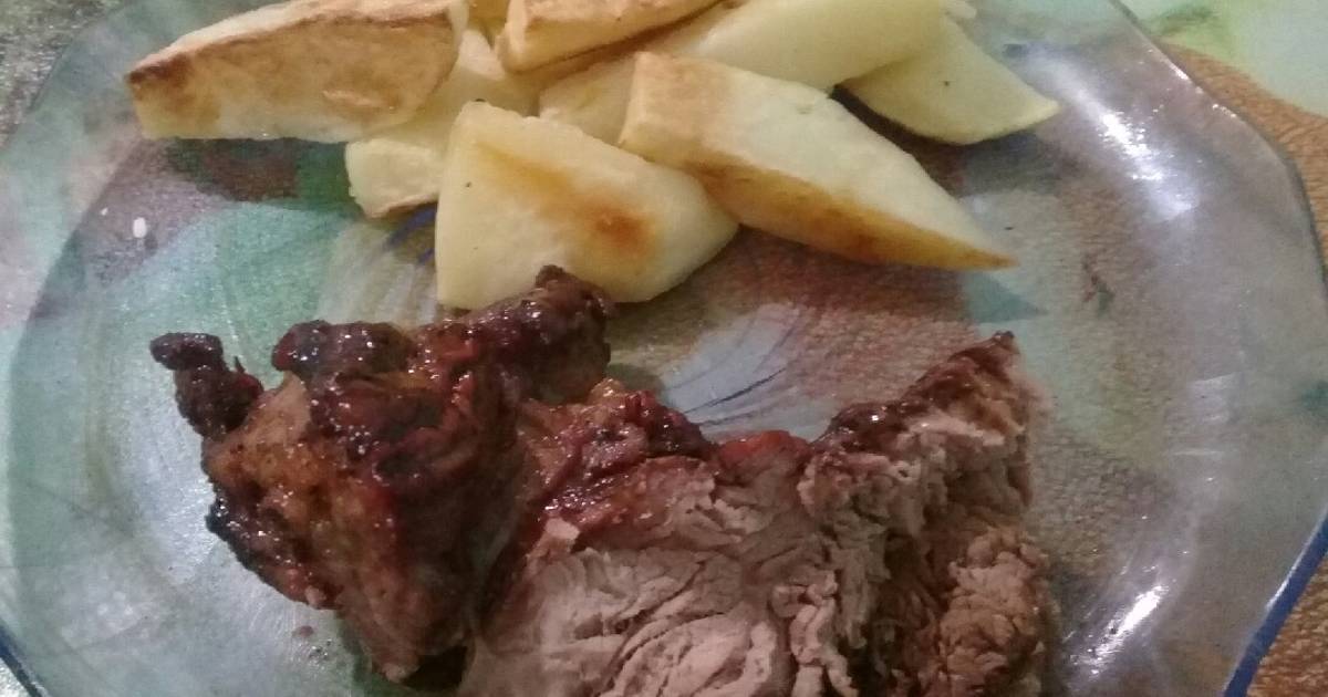 Carne al horno dorada - 34 recetas caseras- Cookpad