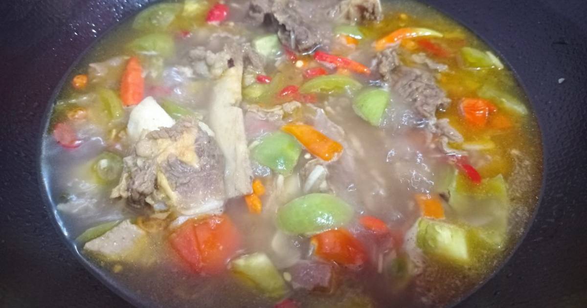 Resep Asem-Asem Iga Sapi dan Daging Seger oleh Itha Khan Arifianti ...