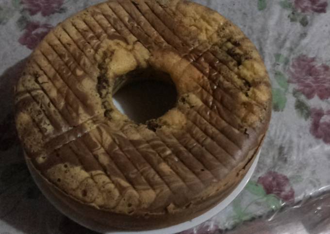 Resep Bolu marmer cake oleh Dizah Cut - Cookpad