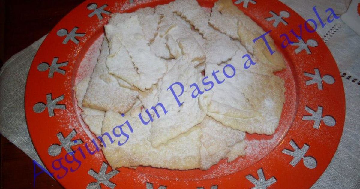 Ricetta Frappe Al Forno Senza Burro: Ricetta Facile di Luca Burroni ...