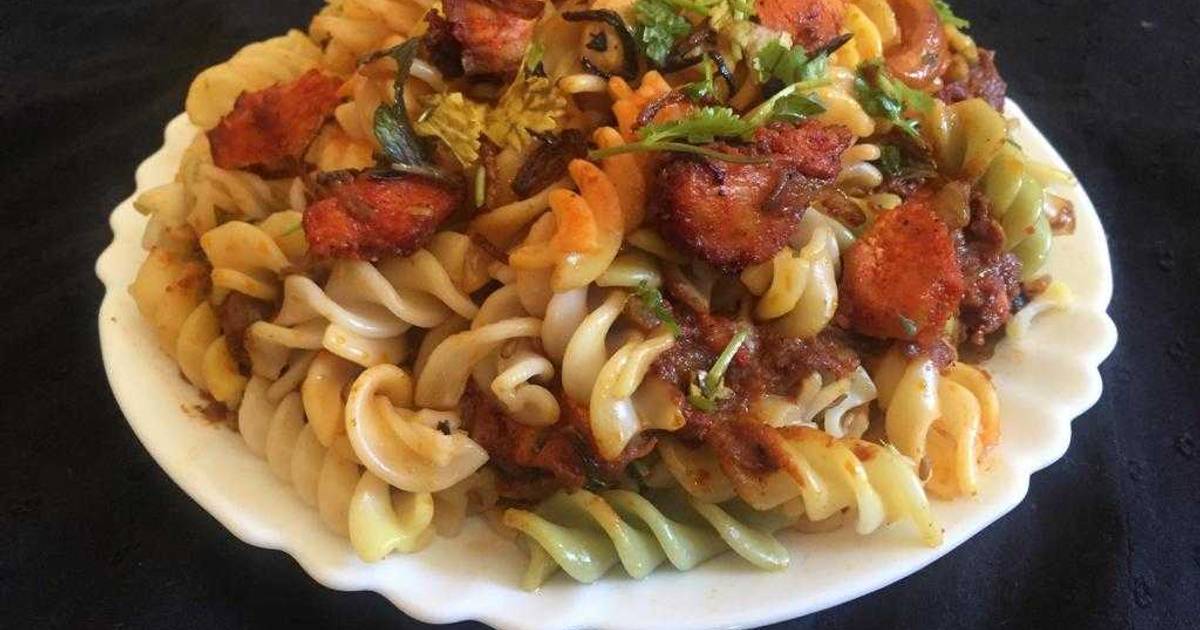 Chicken Tikka pasta dum biryani Recipe by Hanzala Khan - Cookpad