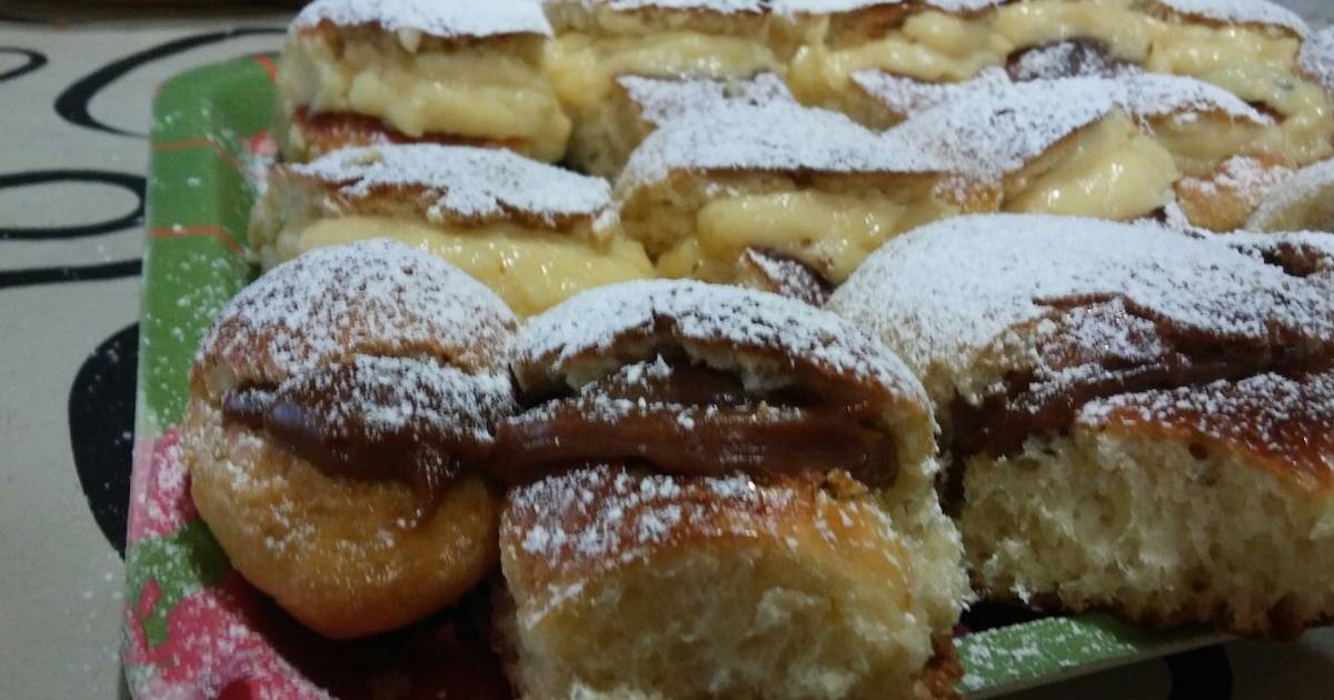 Pan dulce con crema pastelera - 38 recetas caseras- Cookpad