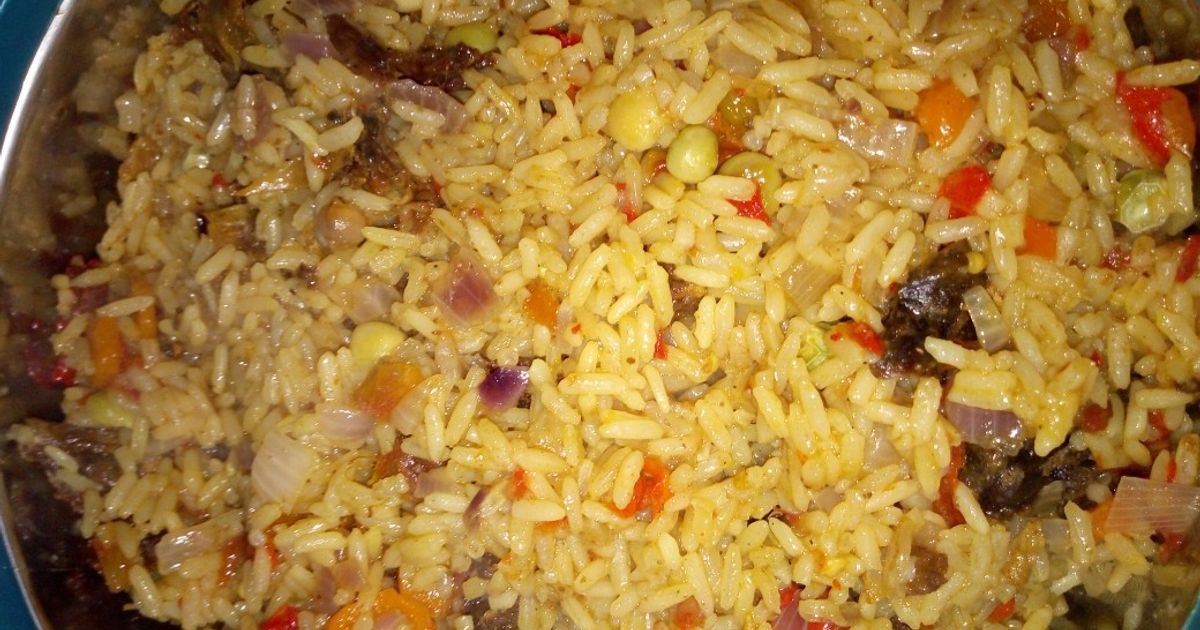 Jallop Rice Recipe by Mom mufeedah - Cookpad
