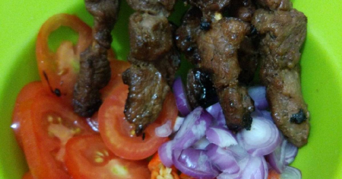 Resep Sate Kambing ala Ummu Rasya + Tips Empuk oleh Ummu Rasya Afif ...