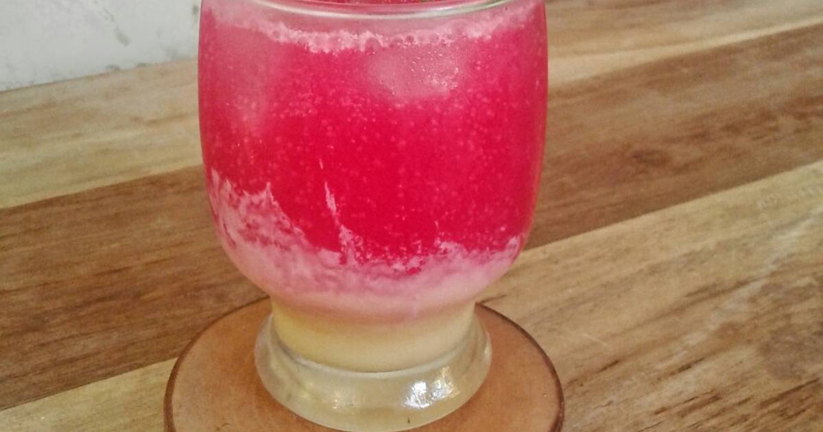 Resep Es Soda Gembira oleh Syafa Syifa - Cookpad