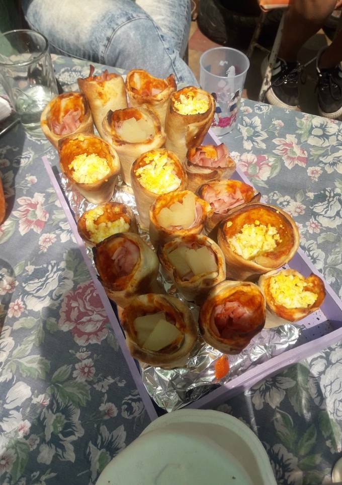 Cono pizza Receta de maru67- Cookpad