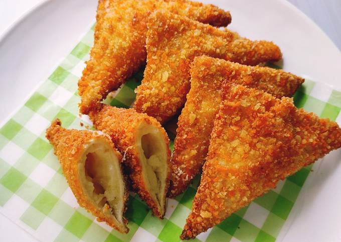 Resep Roti Goreng Isi Kentang Mozarella oleh Keina Lya - Cookpad