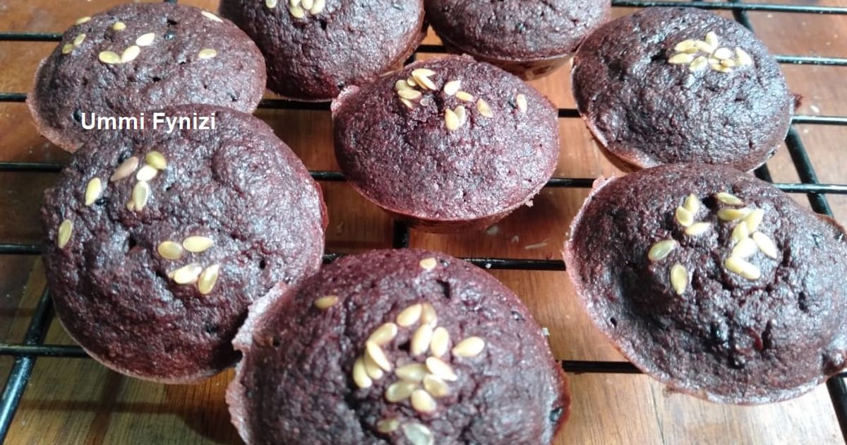 Resep Wheat Bran Dragon Fruit Muffin oleh Ummi Fynizi - Cookpad