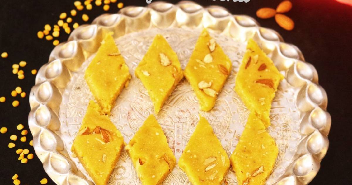 Doce de grao/ Goan doce Recipe by Anjali Valecha - Cookpad