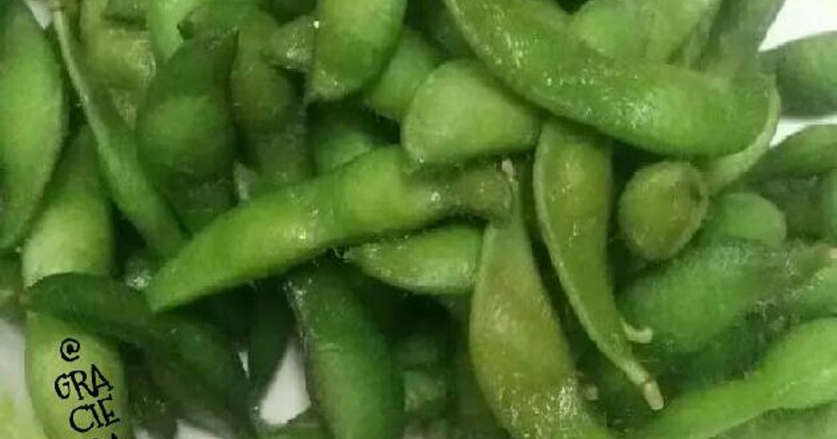 Resep Edamame Rebus Sehat oleh Graciella Heidy - Cookpad