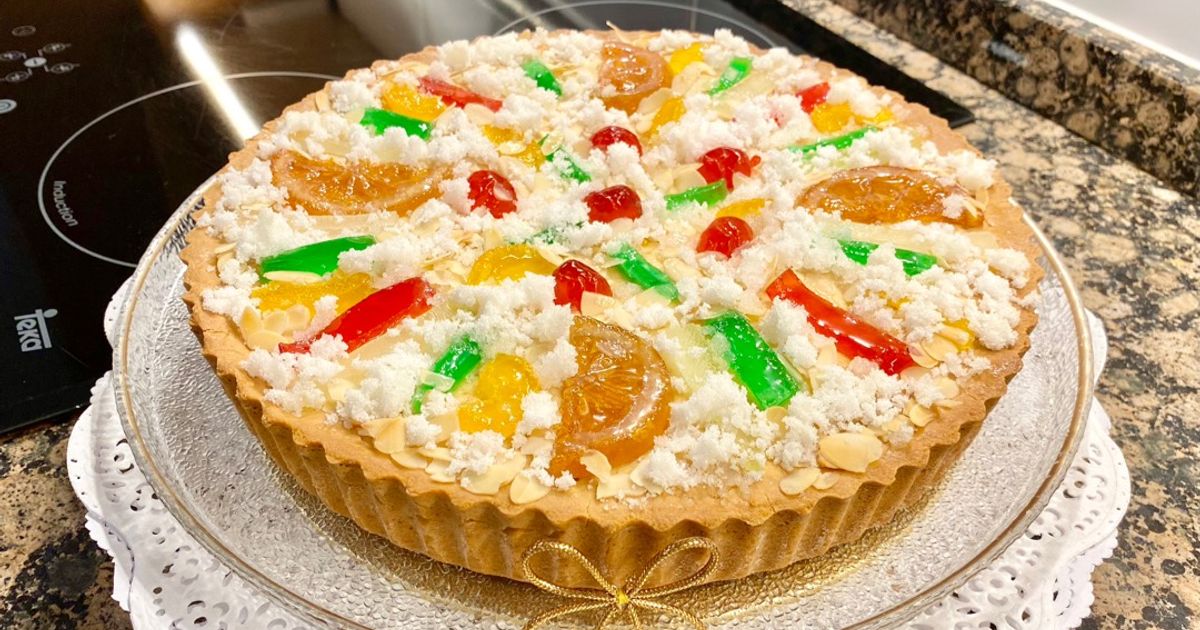 Pastel Relleno Con Crema “Especial Navidad”(Cake Filled With Cream ...