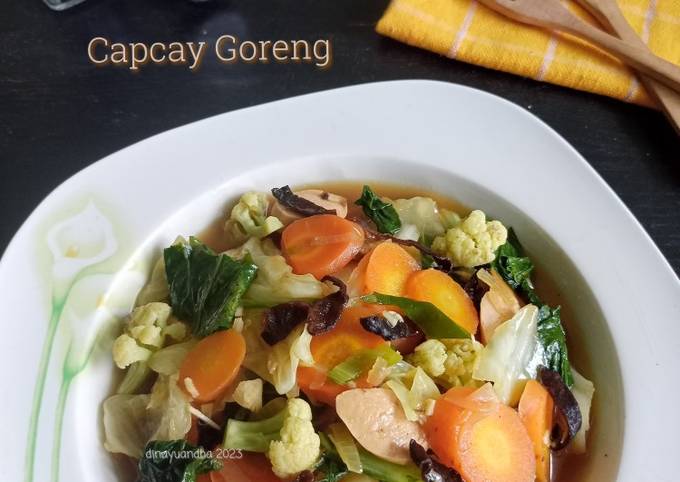 Resep Capcay Goreng oleh Dina Yuandha - Cookpad