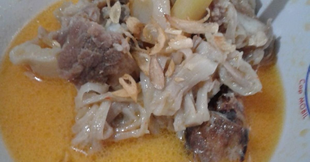 Resep Kuah Iga Nangka Muda oleh Lestari Adjp - Cookpad