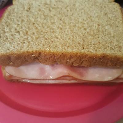 Plain Ham Sandwich