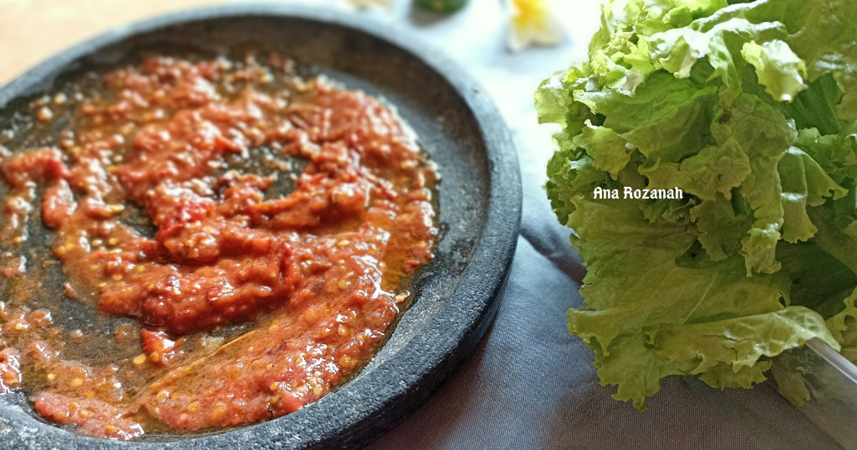 Resep Sambel Seruit Khas Lampung oleh Ana Rozanah - Cookpad
