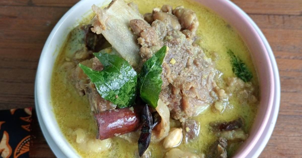 Resep Gule Kambing Super Enak !!! oleh Erlyn Bukhori - Cookpad