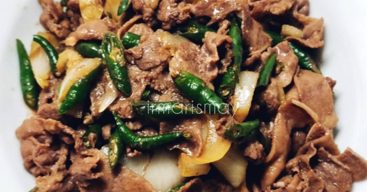 71.148 resep daging cabe hijau enak dan mudah - Cookpad