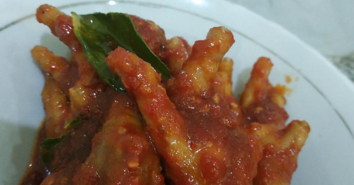 Resep Ceker Pedas oleh chartica sativa - Cookpad
