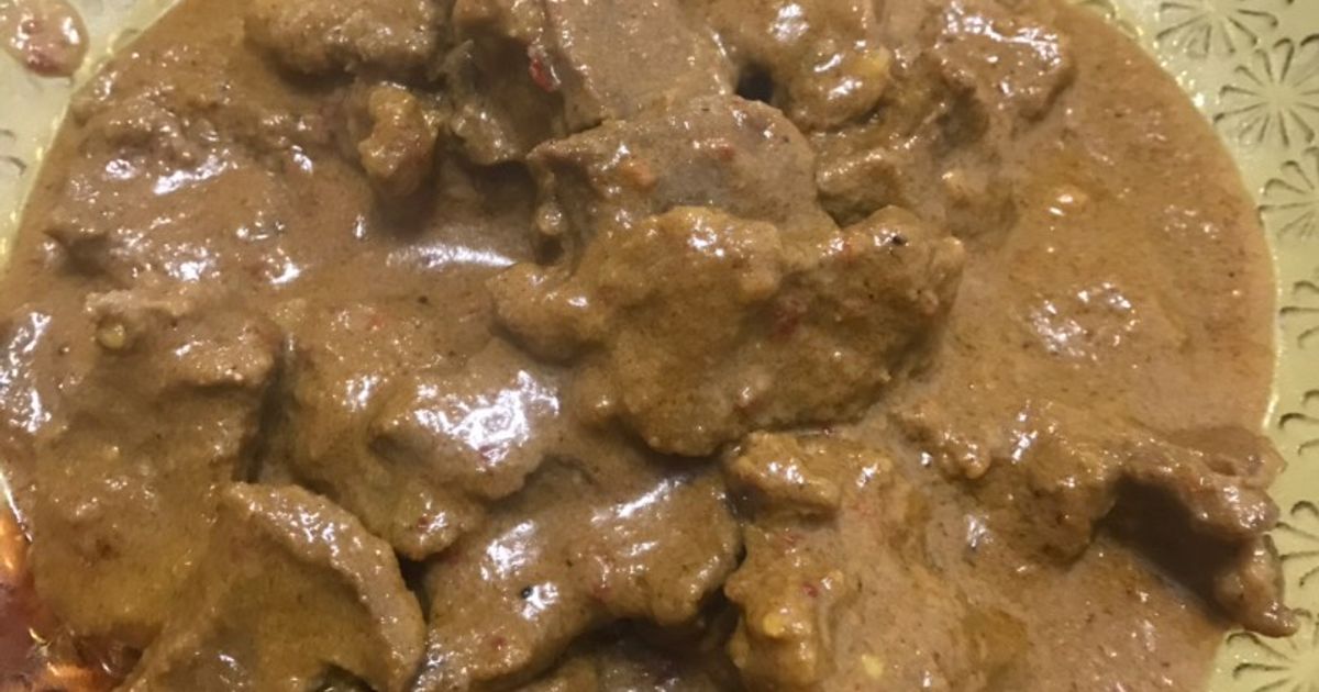 Resep Rendang Daging Sapi Dengan Susu Full Cream oleh Tia - Cookpad