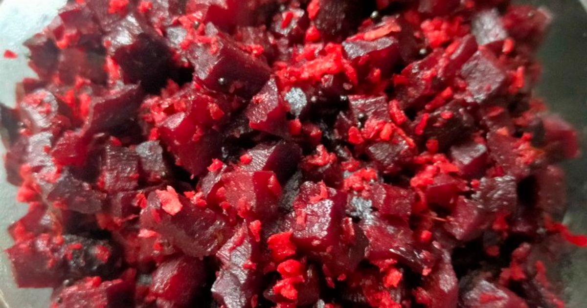 Beetroot Upperi Recipe by Darshana Patel - Cookpad