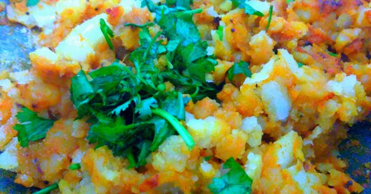 Spicy Mashed Potato With Out Garlic Onion And Tomatoes Recipe by ...