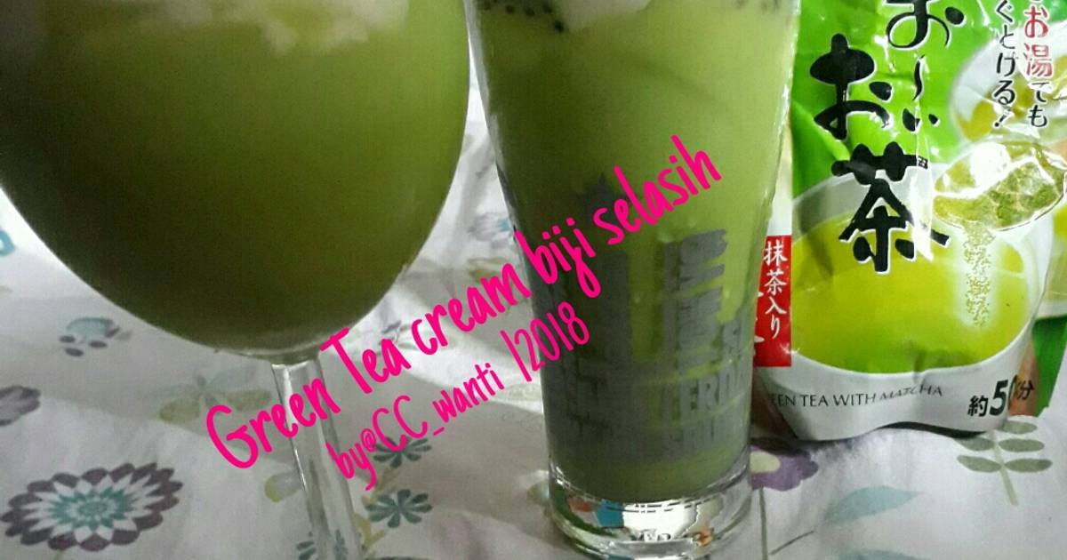 Resep #121. Es Green Tea oleh Cece Wanti - Cookpad