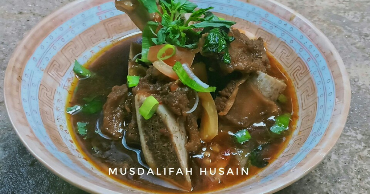 Resep Pindang Tulang Iga Sapi Khas Palembang oleh Musdalifah Husain ...