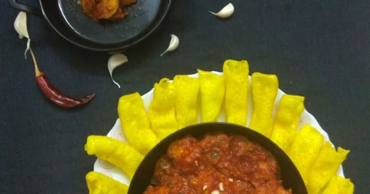 Bhangda Lasaniya Batata Recipe by Rajeshree Shah (Homechef), Gujarat ...