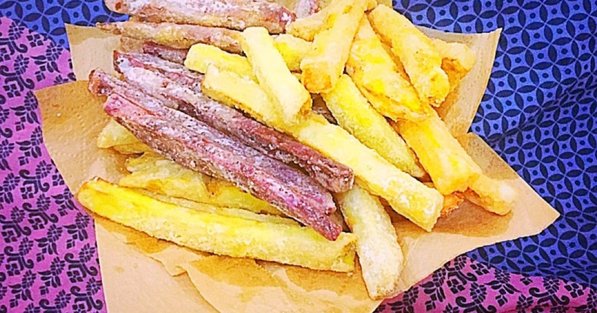Resep ubi oren goreng rumahan enak dan mudah - Cookpad