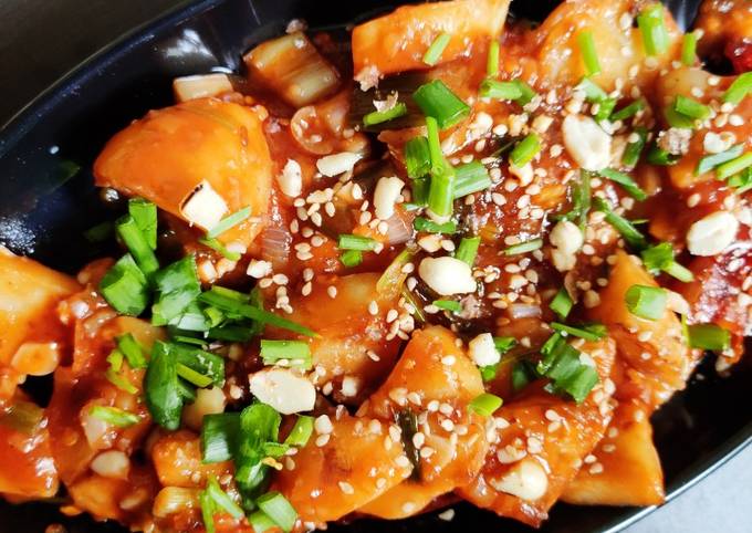 Kung pao potato Recipe by Bijal Thaker - Cookpad