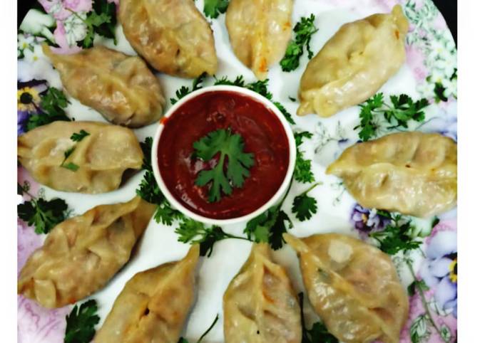 Veg Momoz Recipe by Vina Upasani - Cookpad