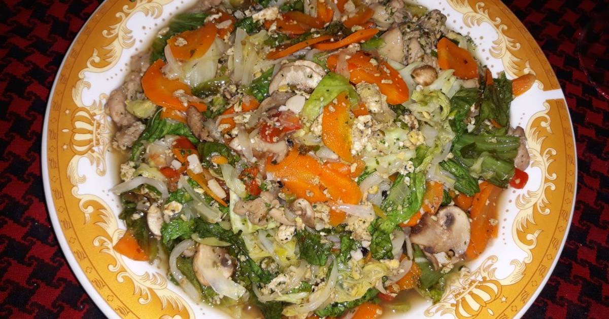Resep Chinese Stir fry vegetable delight ala resto oleh Strawberry ...