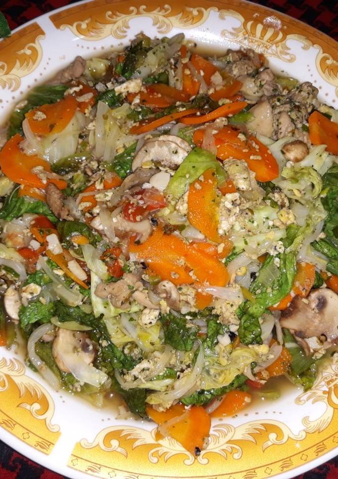 Resep Chinese Stir fry vegetable delight ala resto oleh Strawberry ...