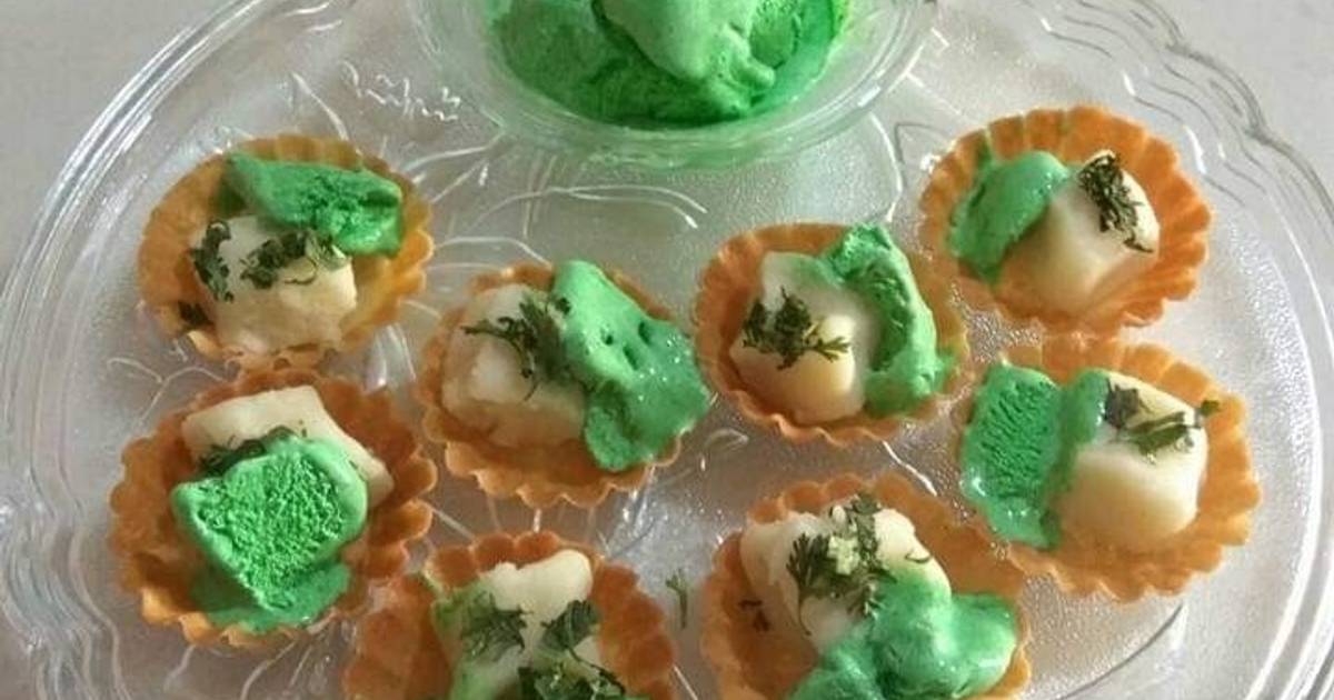 Pani puri ice cream with potato mousse Recipe by leena sangoi - Cookpad