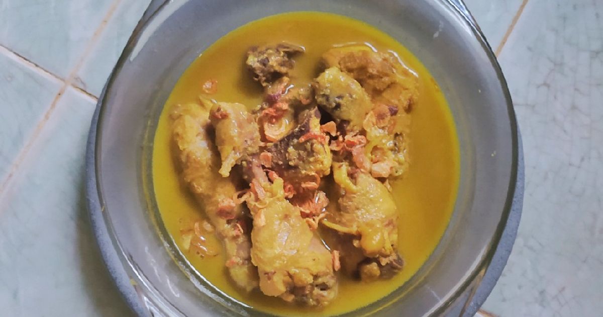 Resep Ayam Opor Kuning (Fiber Cream Dan Bumbu Dasar) oleh Mira_Jabir ...