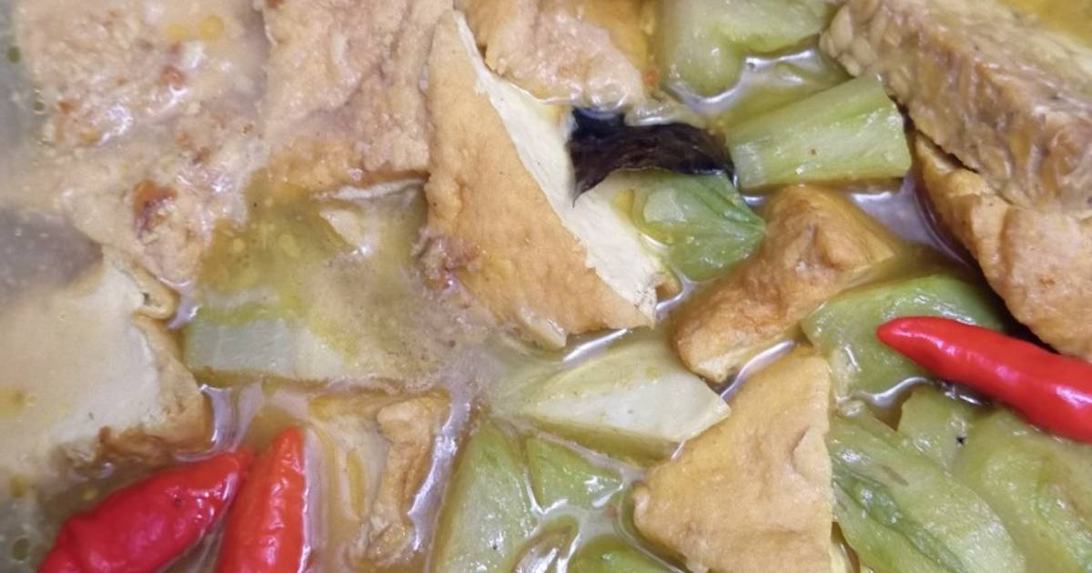 Resep Sengek tahu,tempe, labu siam oleh Uma Ribbiy - Cookpad