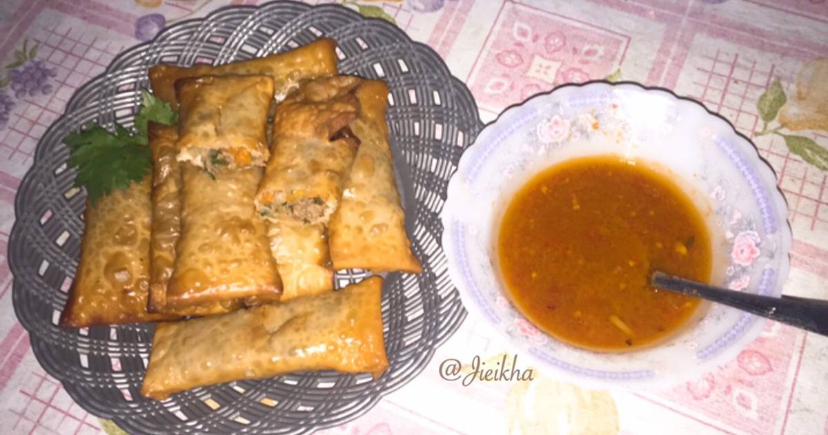 Resep Lumpia Isi Daging oleh Bunda Naura - Cookpad