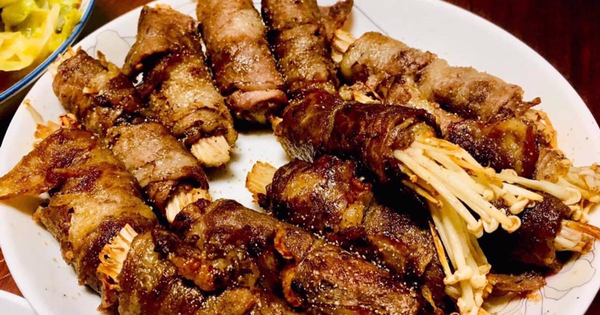 229 resep daging slice gulung enoki enak dan mudah - Cookpad