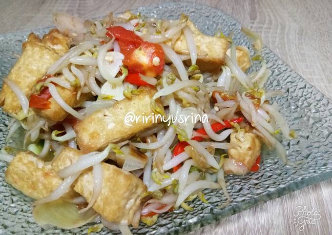 Resep Tumis Toge Tahu oleh Ririnyusrina - Cookpad