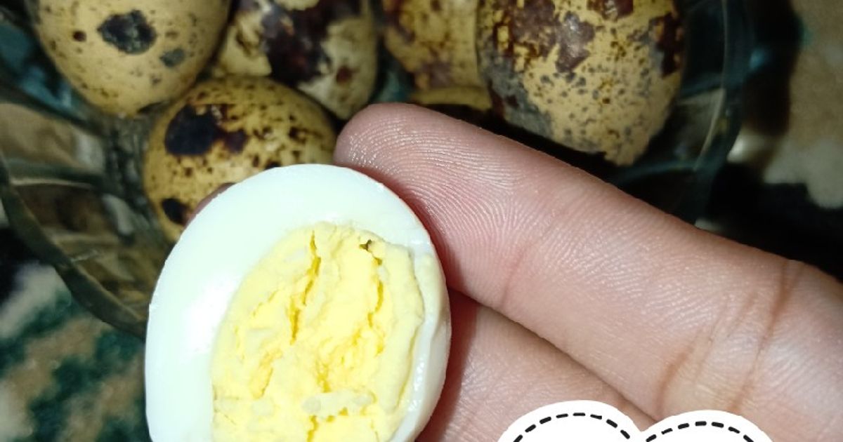 Resep Telur Puyuh Rebus Ala Pei oleh Puput Egi Istiana - Cookpad