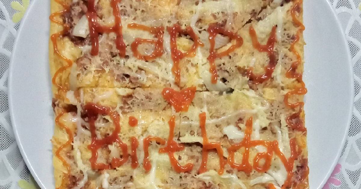 117 resep roti pizza ulang tahun enak dan mudah - Cookpad
